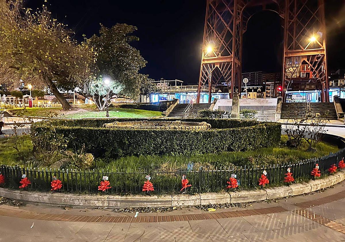Getxo regala a los más madrugadores medio millar de árboles de Navidad colocados en la calle ...